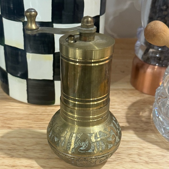 Kitchen | Antique Pepper Mill Engraving Hand Crack Spice Mill | Poshmark